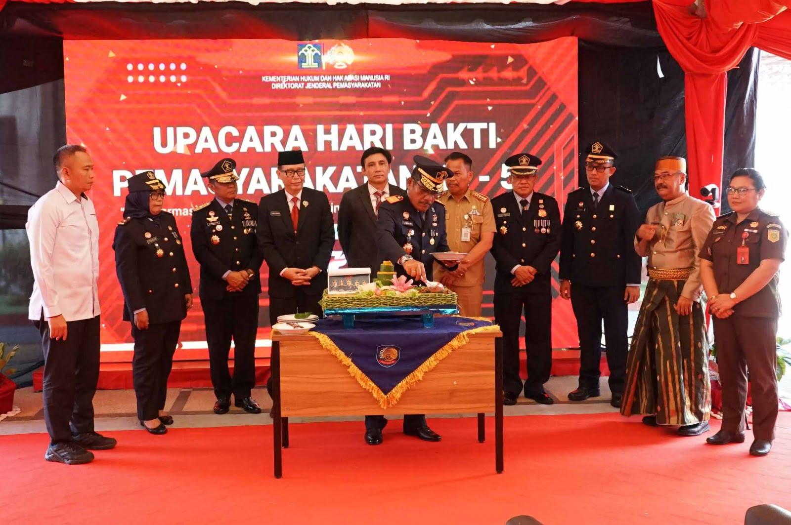 Pimpinan Tinggi Pratama Kemenkumham Ikuti Upacara Peringatan HBP ...